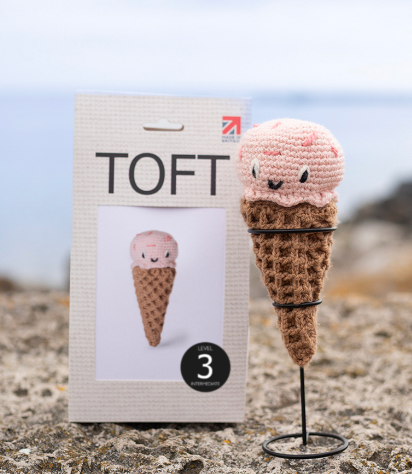 TOFT Strawberry Ice Cream Kit – Yarning Hearts