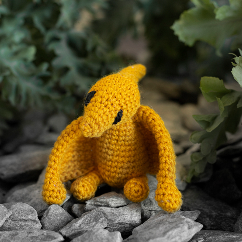 TOFT Mini Catherine the Pterodactyl Kit – Yarning Hearts