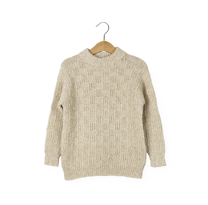 Isager Knit Patterns - Relief Sweater (Kids) by Marianne Isager ...